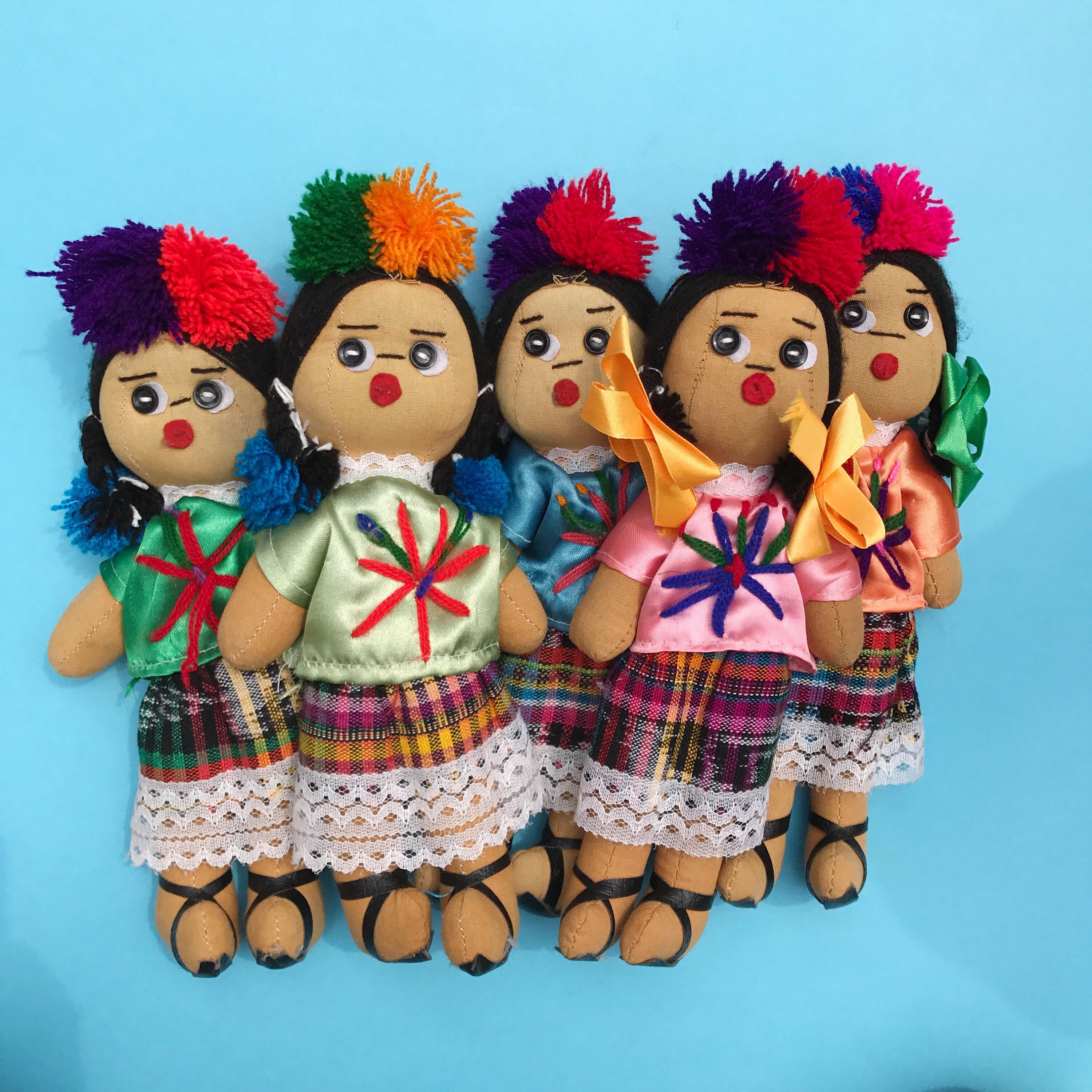 Mexican doll Rag doll Handmade doll Cloth doll | Etsy