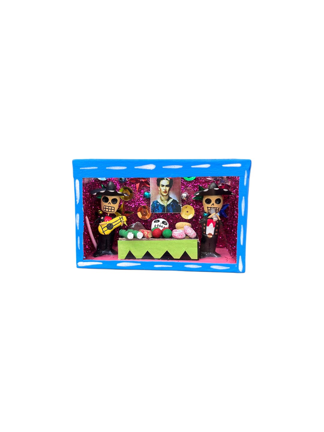 Mexican Shadow Box, Mexican Nicho, Mexican Folk Art - Etsy
