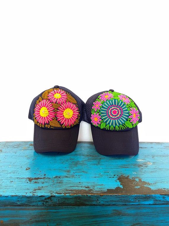 Mexican Embroidered Cap Mexican Cap | Etsy