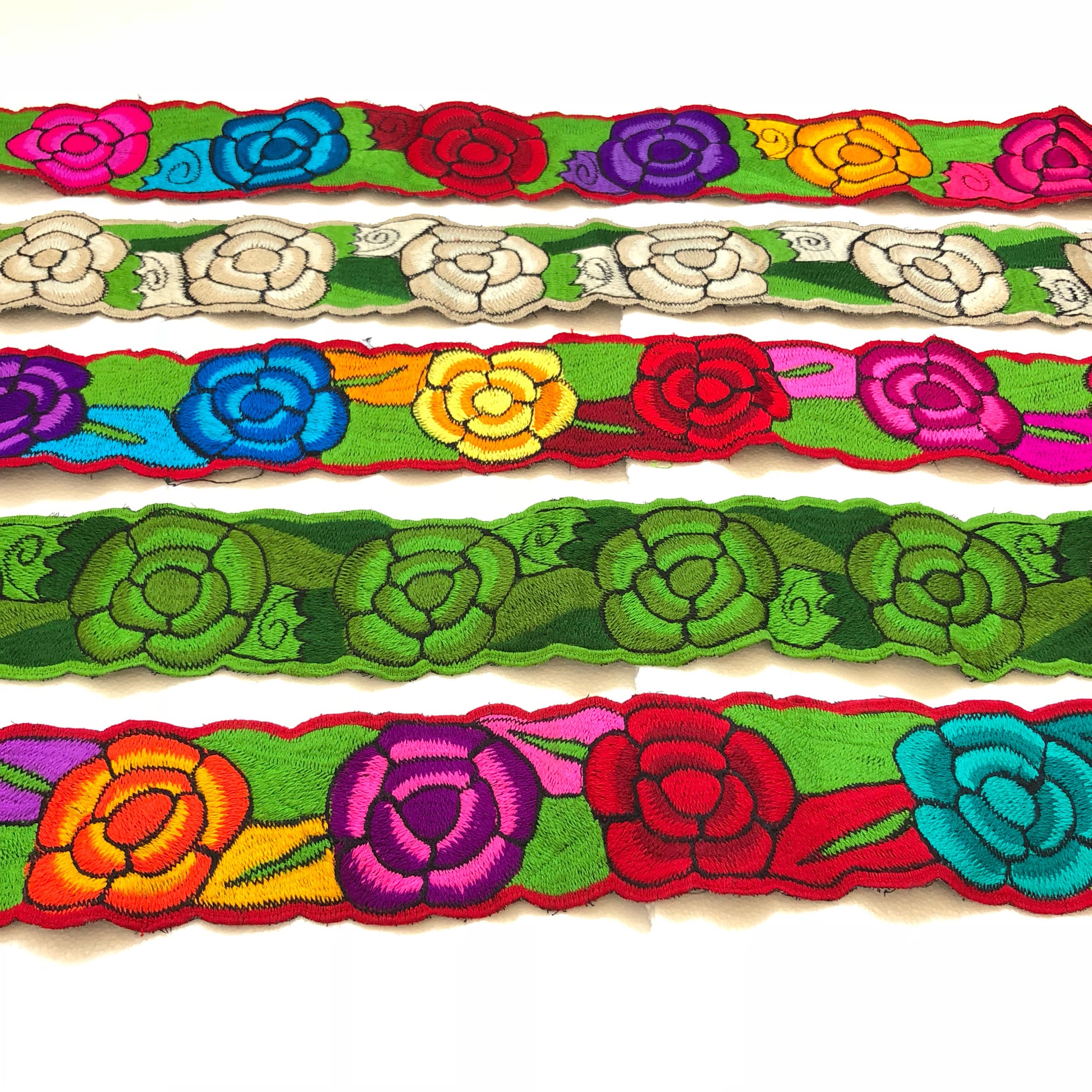 Mexican belt Mexican embroidered belt Handwoven belt Fiesta | Etsy