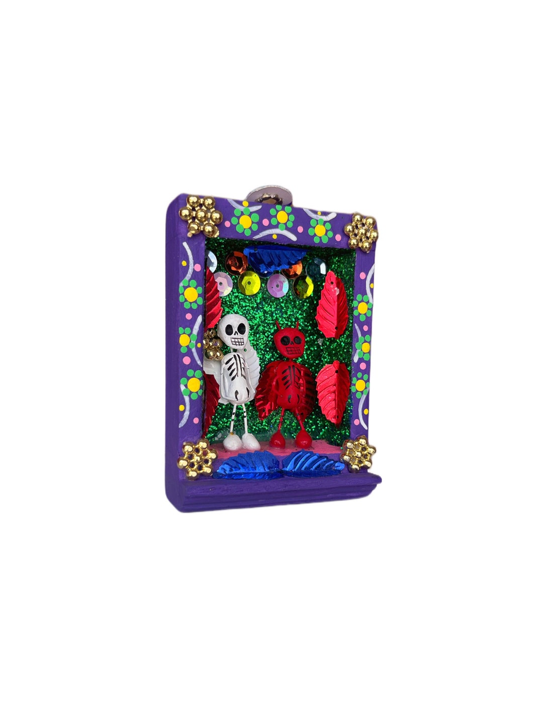 Mexican Nicho, Mexican Shadow Box, Mexican Folk Art, Mexican Altar - Etsy