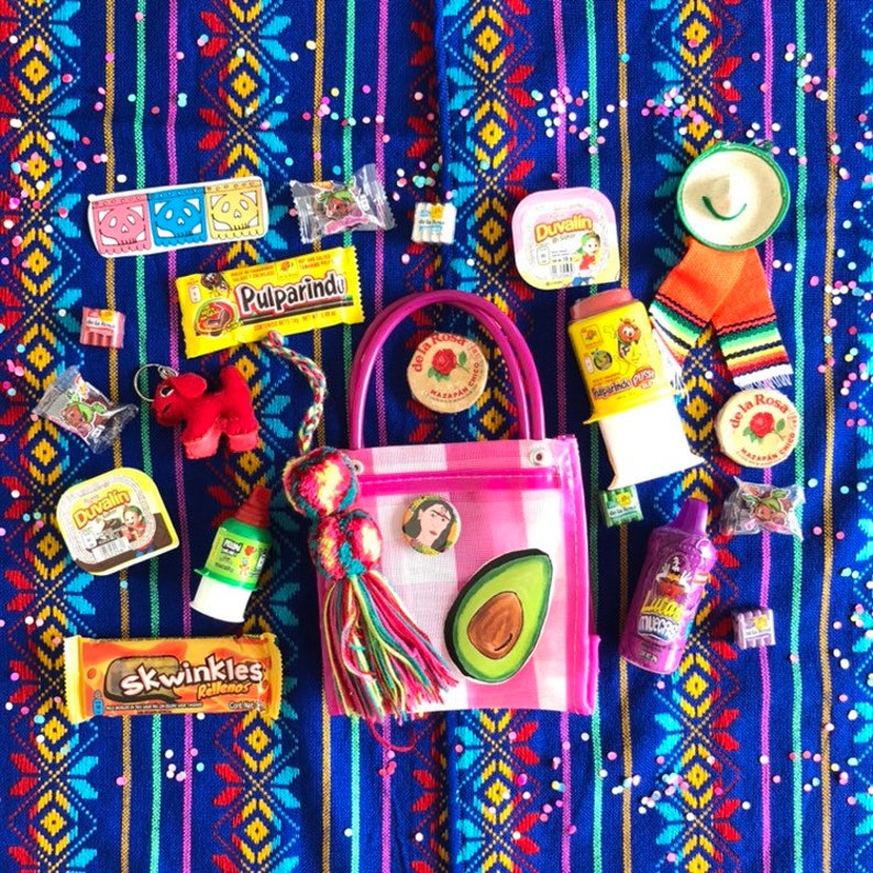 Mexican grab bag fiesta favor mexican bachelorette Mexican | Etsy