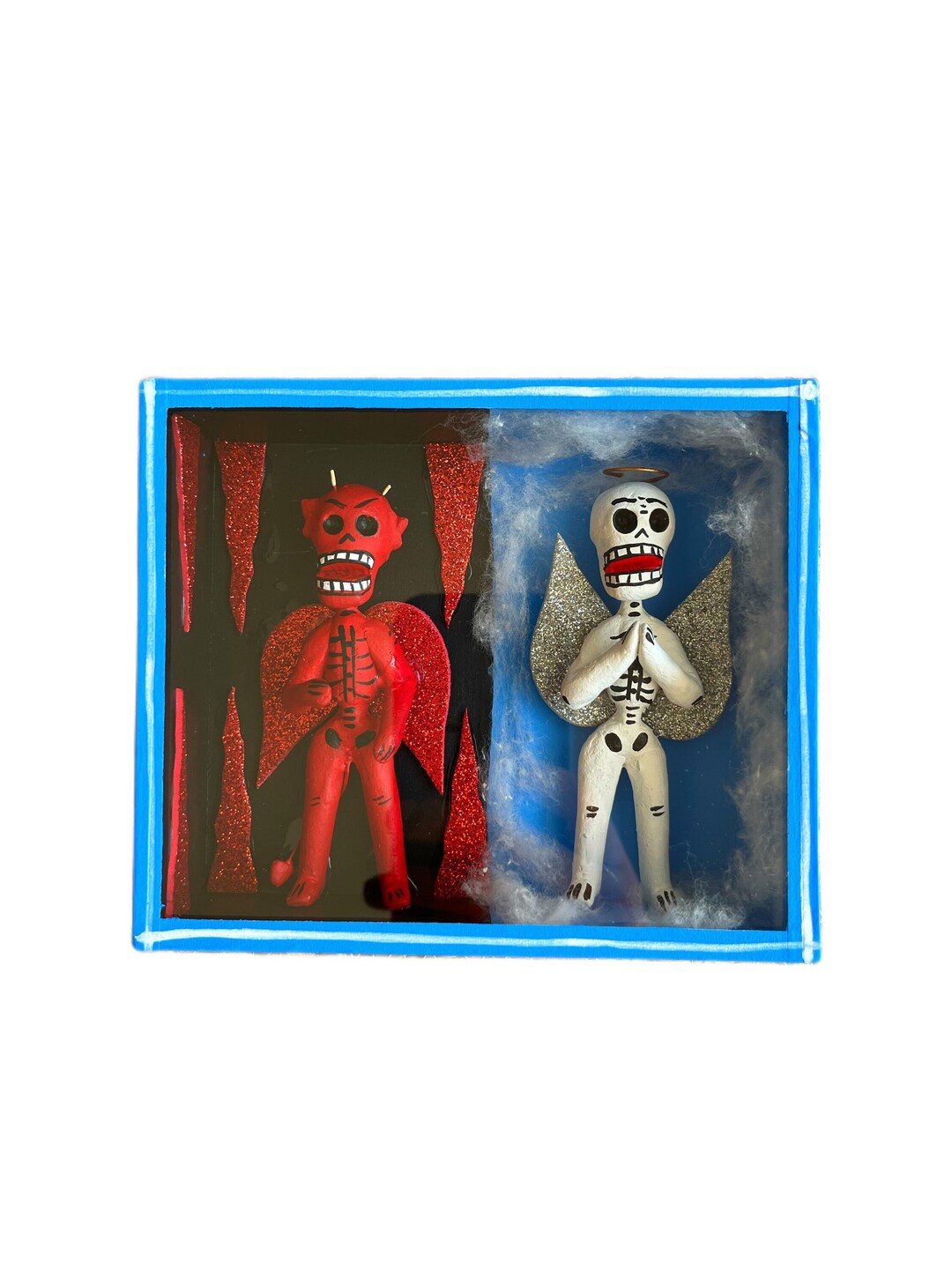 Mexican Shadow Box, Mexican Nicho Box, Mexican Folk Art, Day of the ...