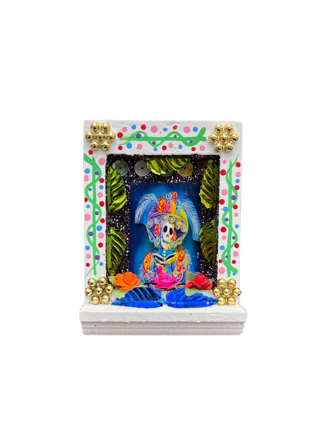 Mexican Nicho, Mexican Folk Art, Mexican Shadow Box, Day of the Dead - Etsy