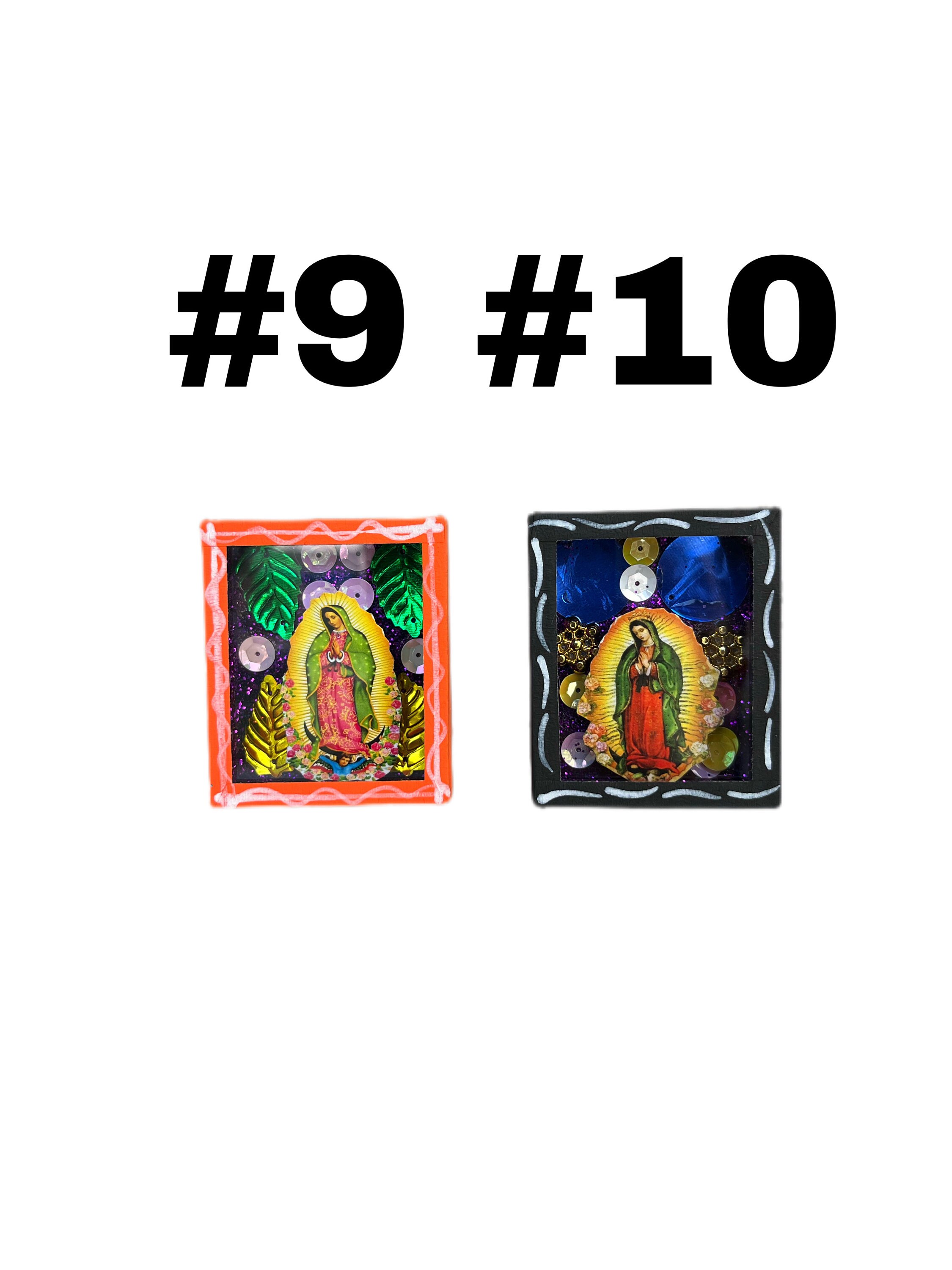 Lady of Guadalupe Magnet, Mexican Shadow Box, Mexican Kitchen Decor - Etsy