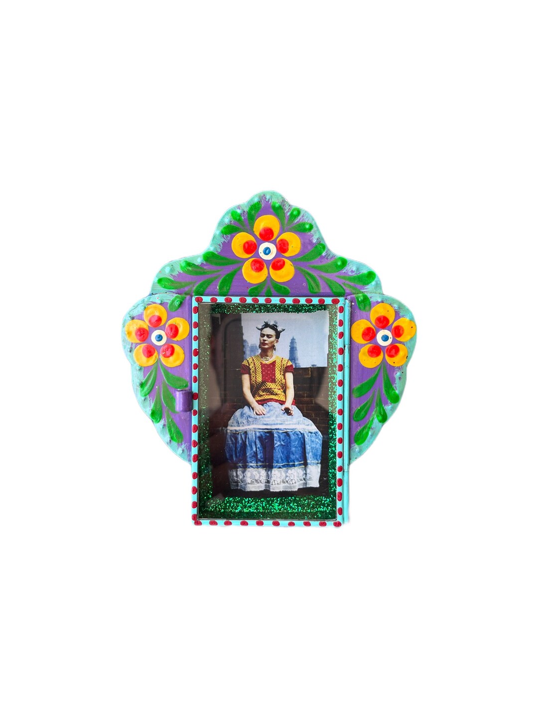 Mexican Nicho, Mexican Folk Art, Mexican Wall Decor, Mexican Tin Art - Etsy