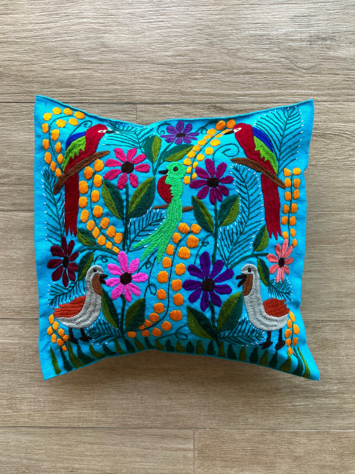 Mexican pillow Mexican embroidered pillow pillow case | Etsy