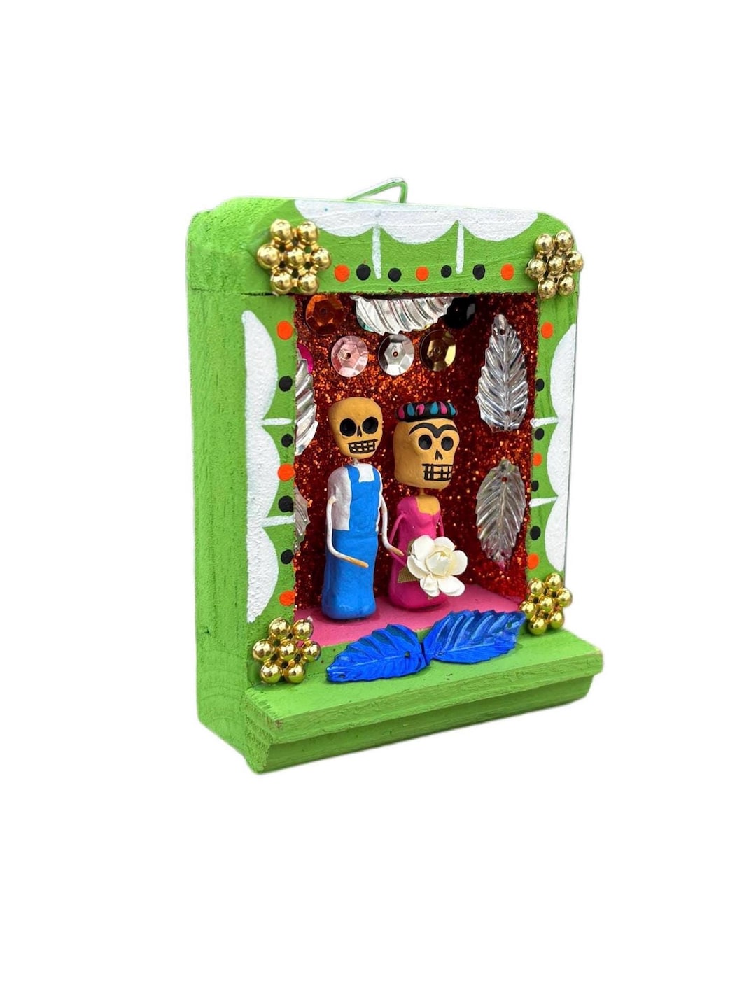 Mexican Nicho, Mexican Shadow Box, Mexican Folk Art, Mexican Diorama - Etsy