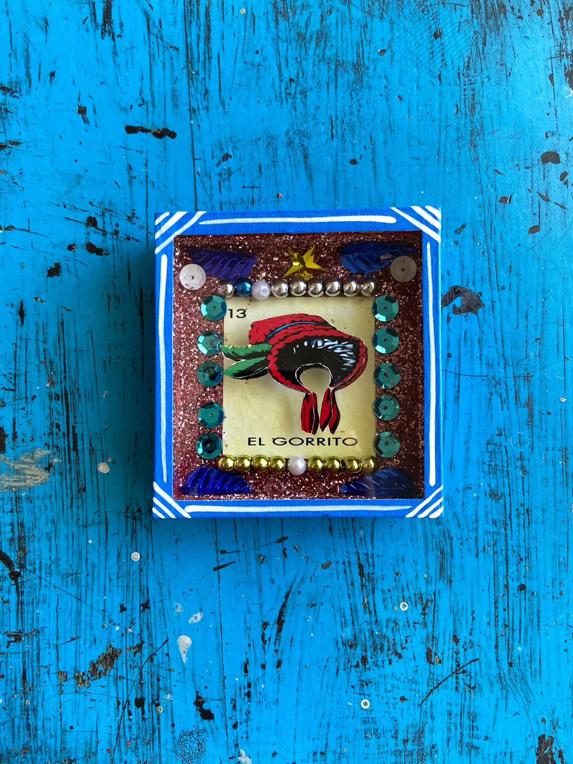 Loteria Nicho Mexican Shadow Box Loteria Art Mexican Folk - Etsy