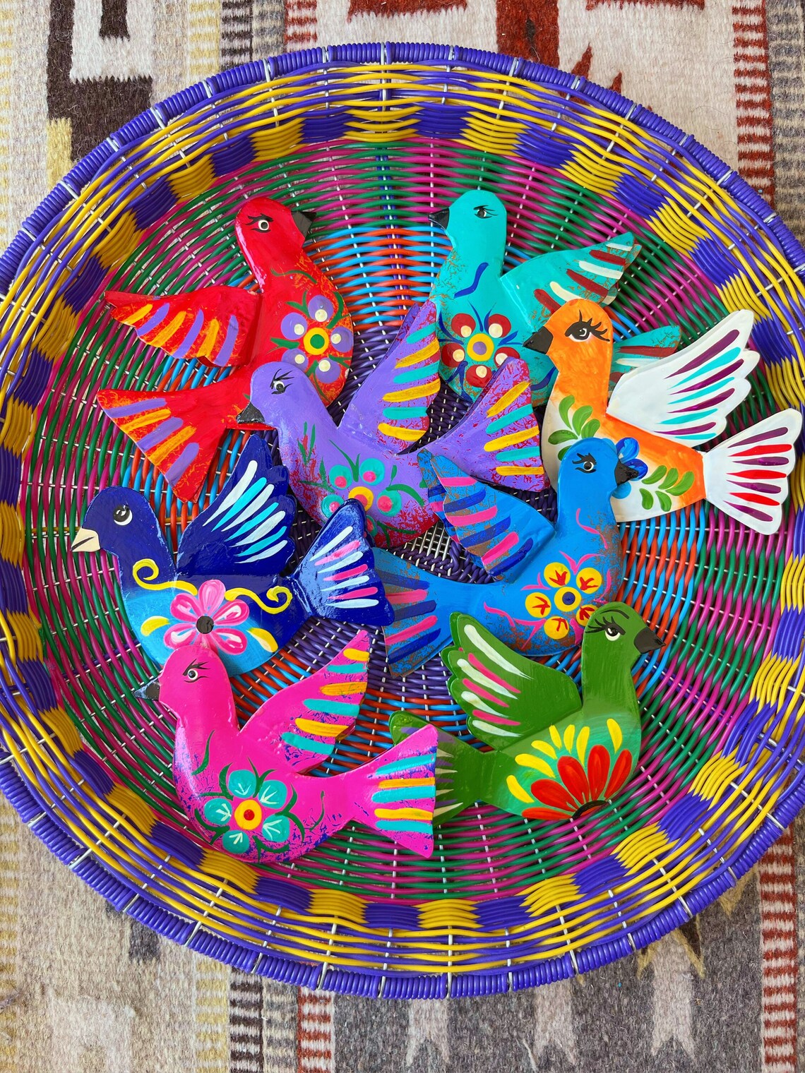 Mexican Tin Art, Mexican Wall Decor, Mexican Tin Ornaments, Mexican ...