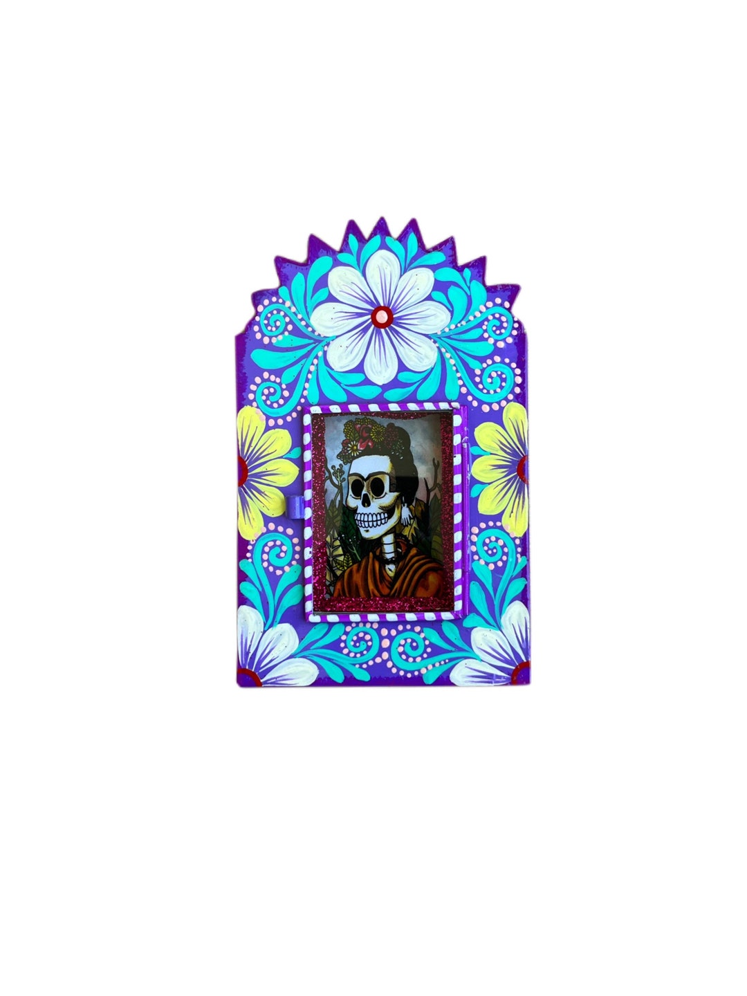 Day of the Dead Shadow Box Mexican Nicho Box Mexican Wall - Etsy