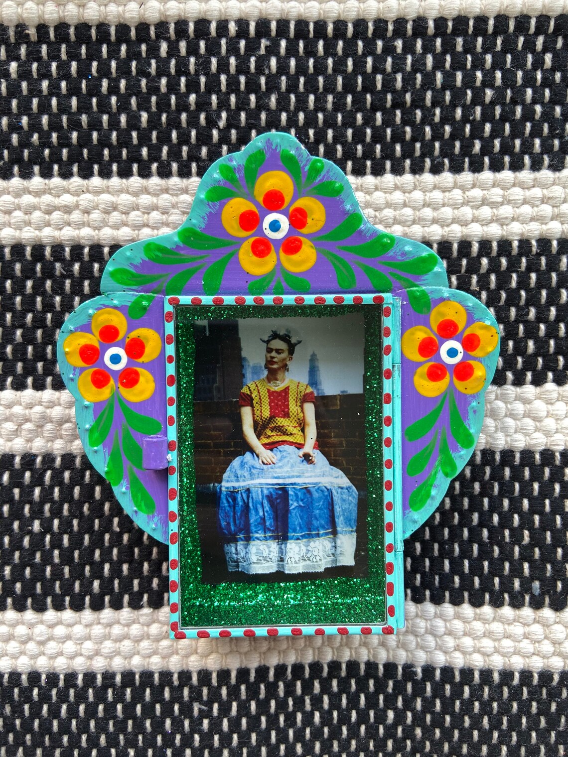 Mexican Tin Nicho Mexican Altar Mexican Shadow Box Tin - Etsy