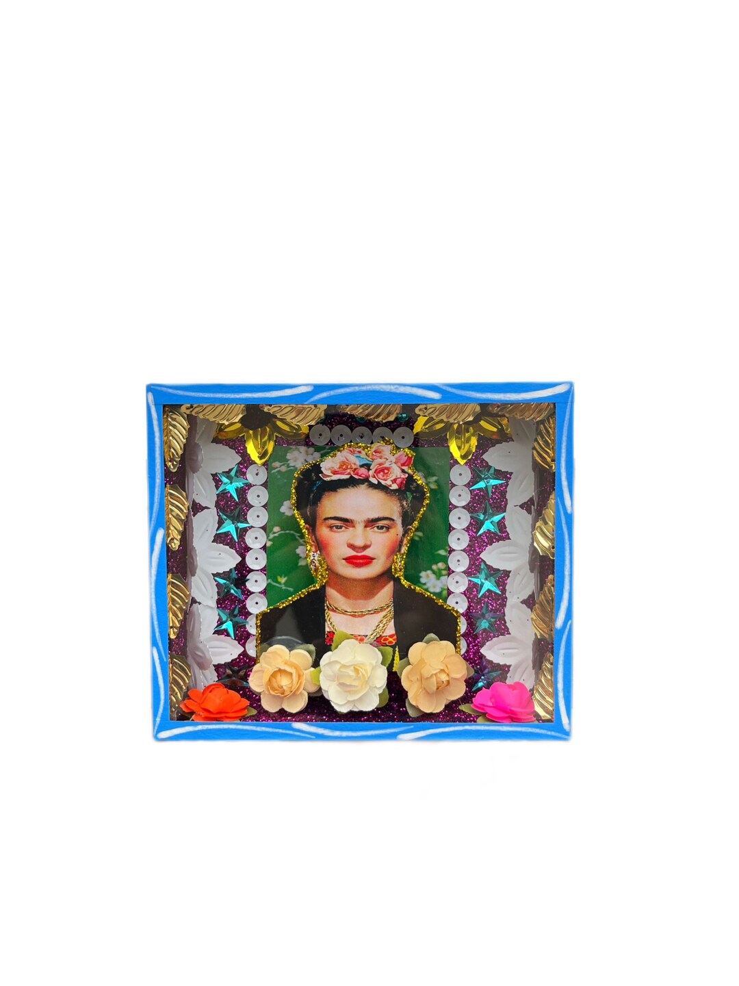 Frida Kahlo Shadow Box, Mexican Folk Art Decor - Etsy