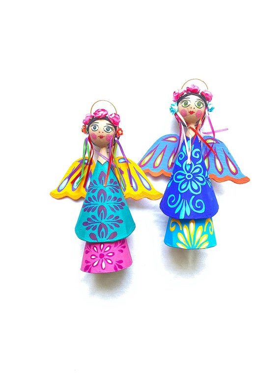 Mexican Paper Mache Art Mexican Folk Art Mexican Figurines | Etsy