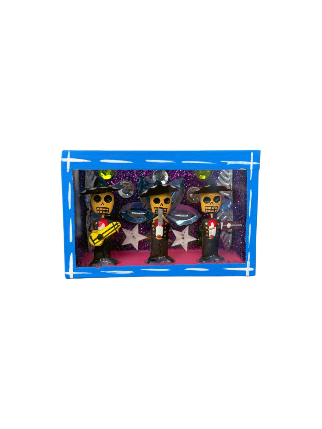 Mexican Shadow Box, Day of the Dead Diorama, Folk Art - Etsy