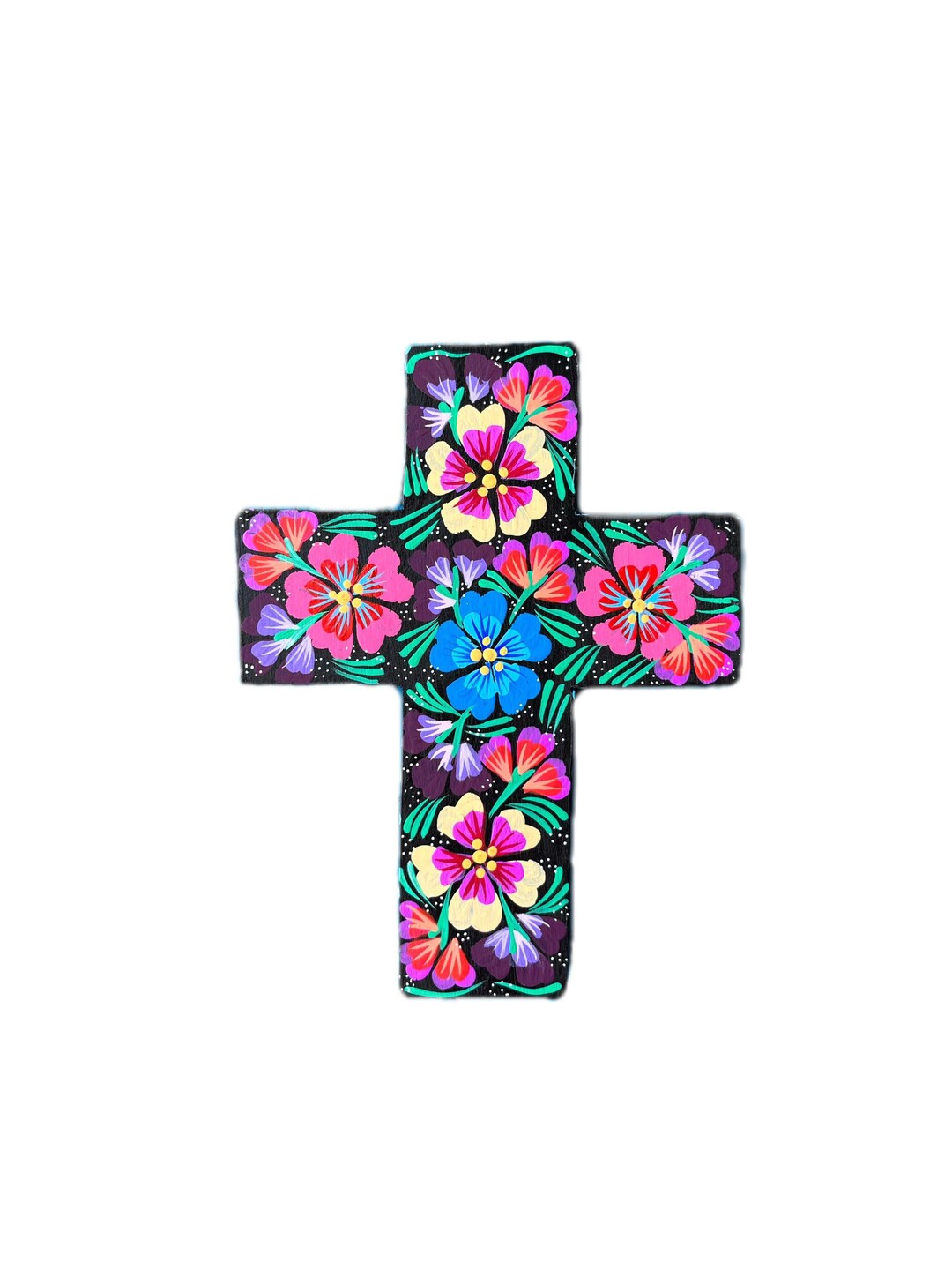 Mexican Wood Cross, Mexican Religious Art, Mexican Cross - Etsy
