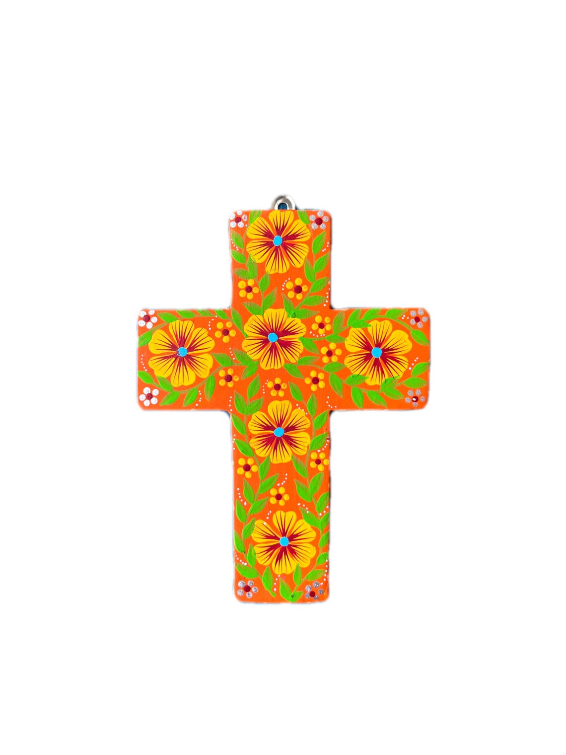 Mexican Wood Cross Mexican Religious Art Mexican Wall Decor - Etsy