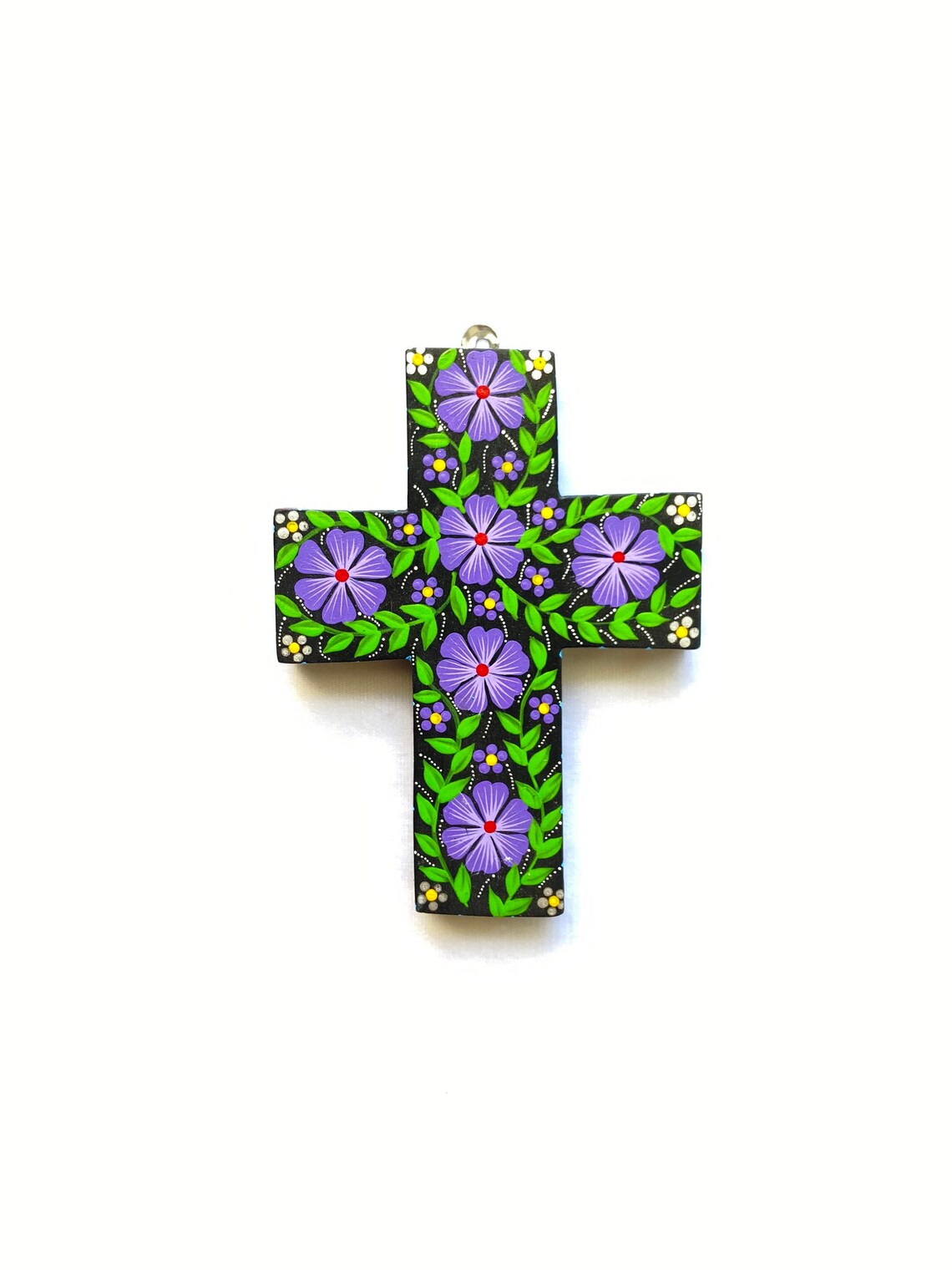 Mexican Wood Cross Mexican Religious Art Mexican Wall Decor - Etsy