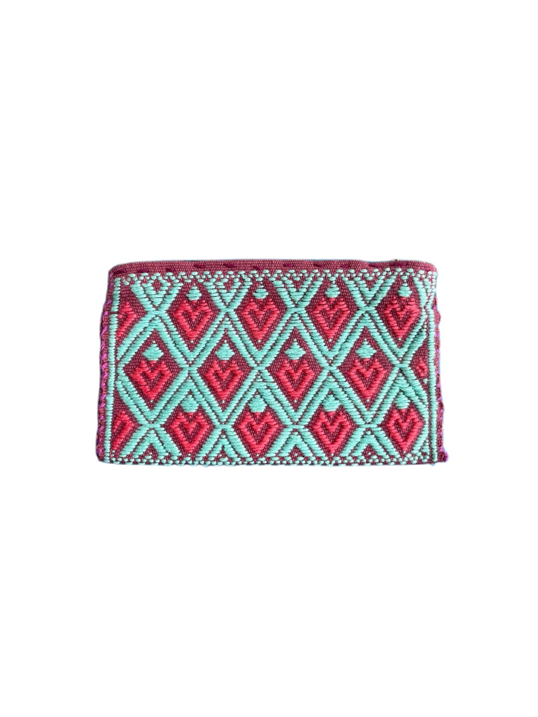 Handmade Embroidered Mexican Coin Purse, Zipper Pouch - Etsy