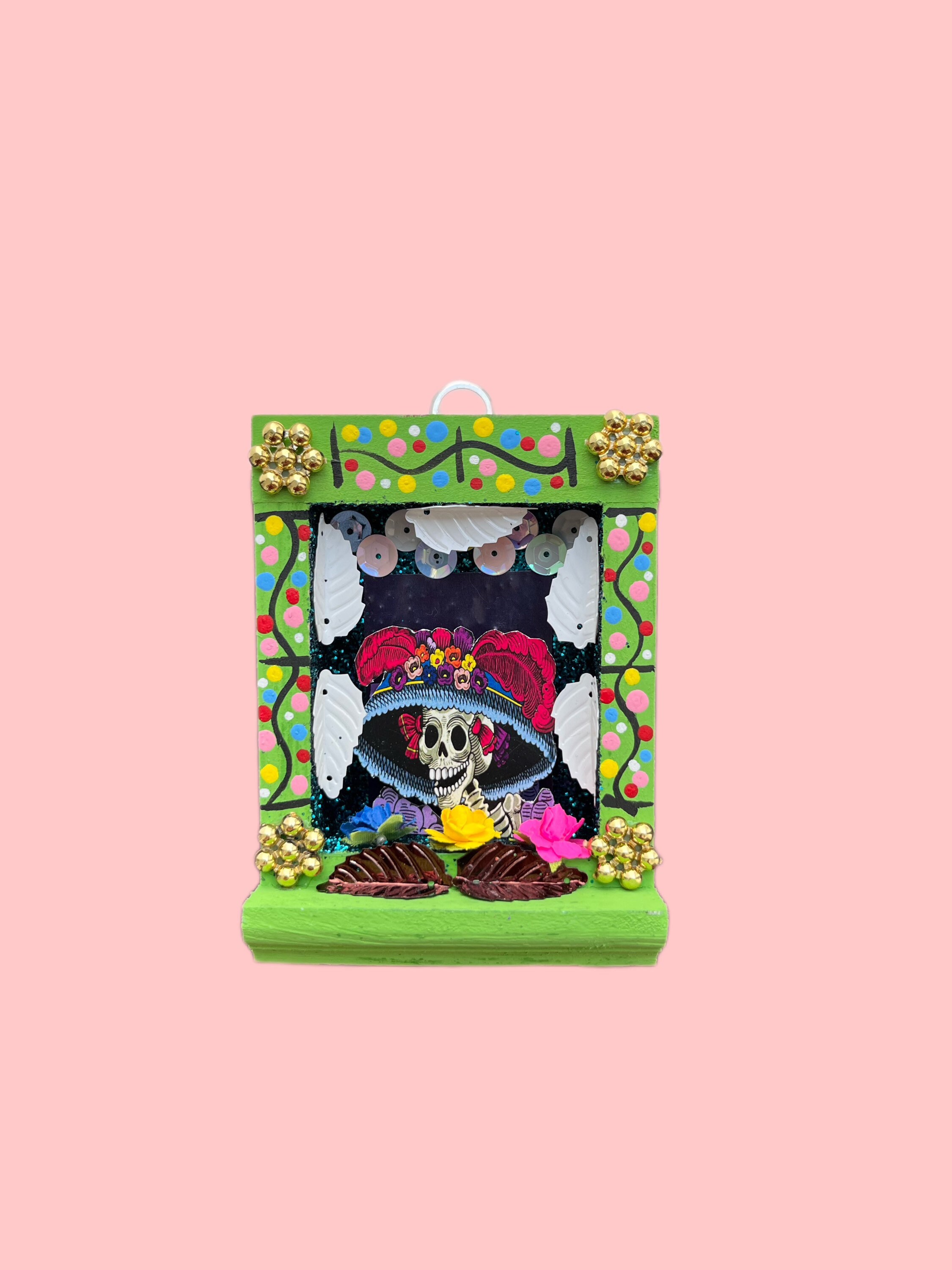 Mexican Nicho Box Mexican Altar Mexican Shadow Box Day of - Etsy