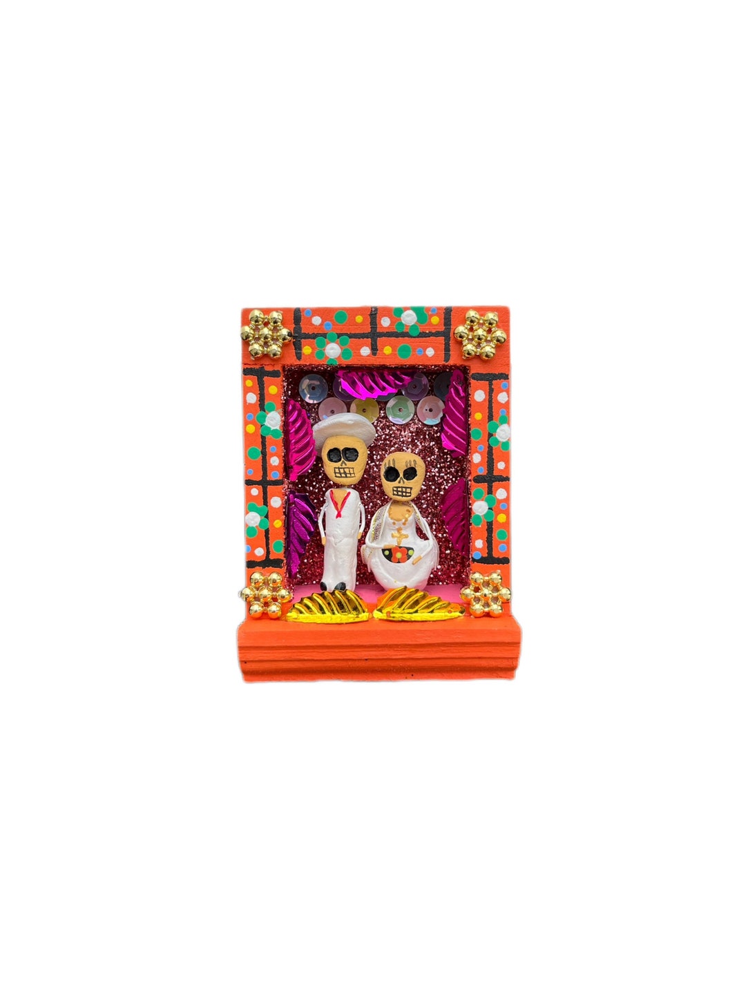 Mexican Nicho, Mexican Shadow Box, Mexican Folk Art, Mexican Altar - Etsy