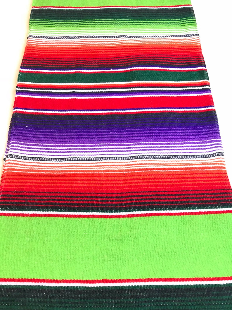 Serape Table Runner Mexican Table Runner Fiesta Decorations | Etsy