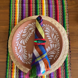 Fiesta Napkin Rings, Mexican Napkin Rings, Mexican Party Decor, Set of ...