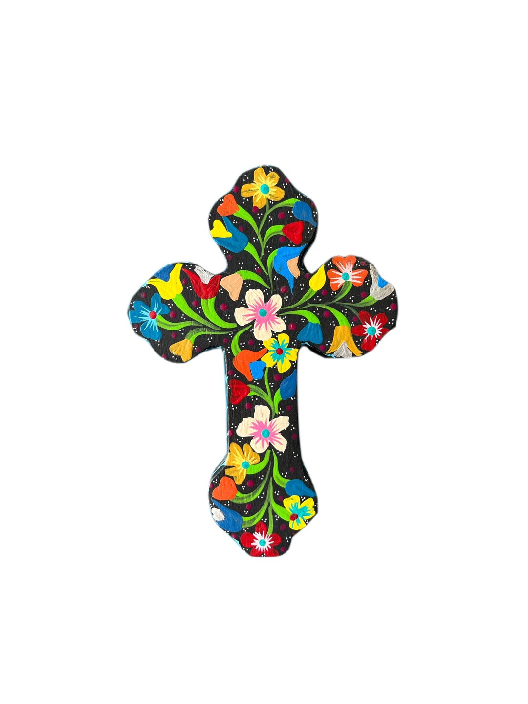 Mexican Wood Cross Mexican Religious Art Mexican Wall Decor - Etsy