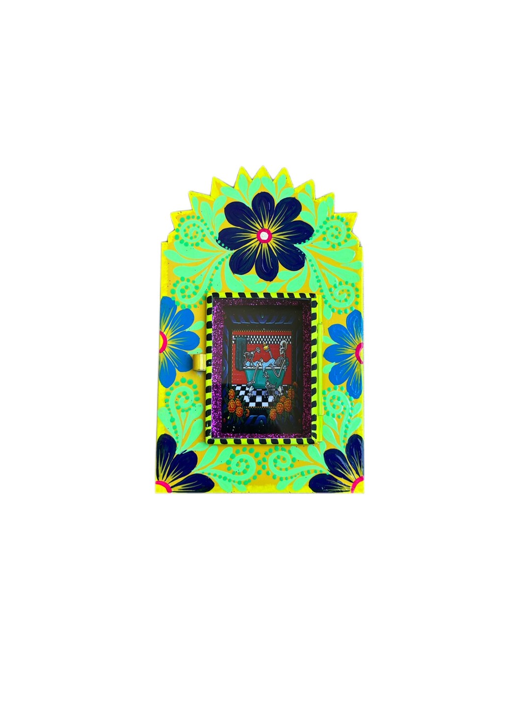 Day of the Dead Shadow Box, Mexican Nicho, Nicho Box, Mexican Wall ...