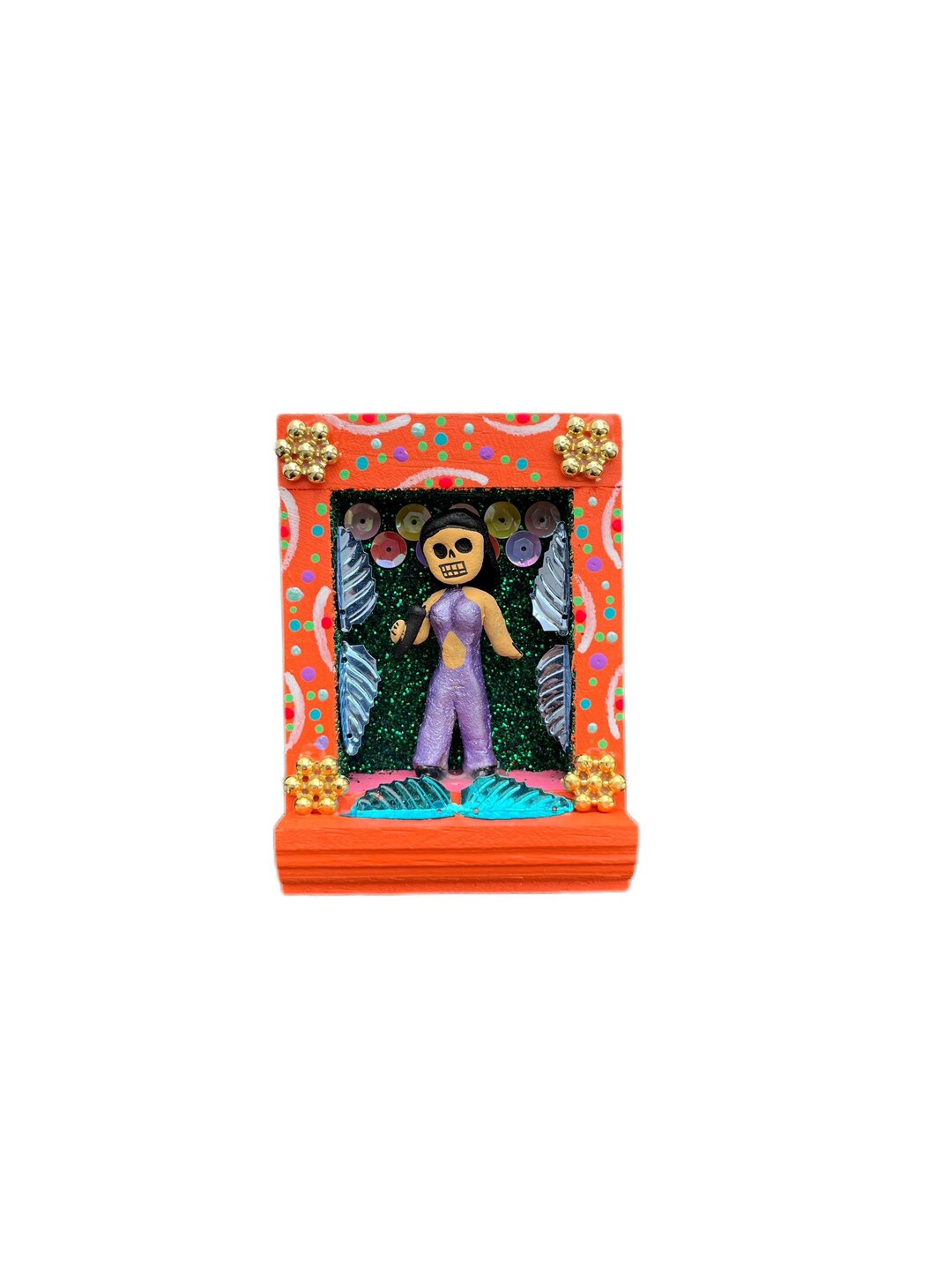 Mexican Nicho, Mexican Shadow Box, Mexican Folk Art, Selena Art, Selena ...