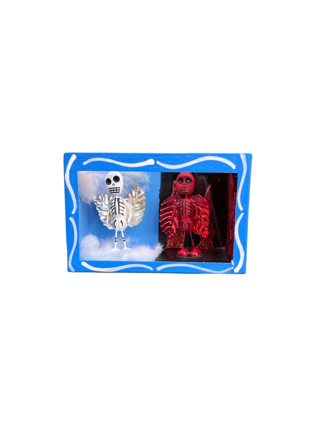Mexican Shadow Box, Mexican Folk Art, Day of the Dead Art, Mexican ...