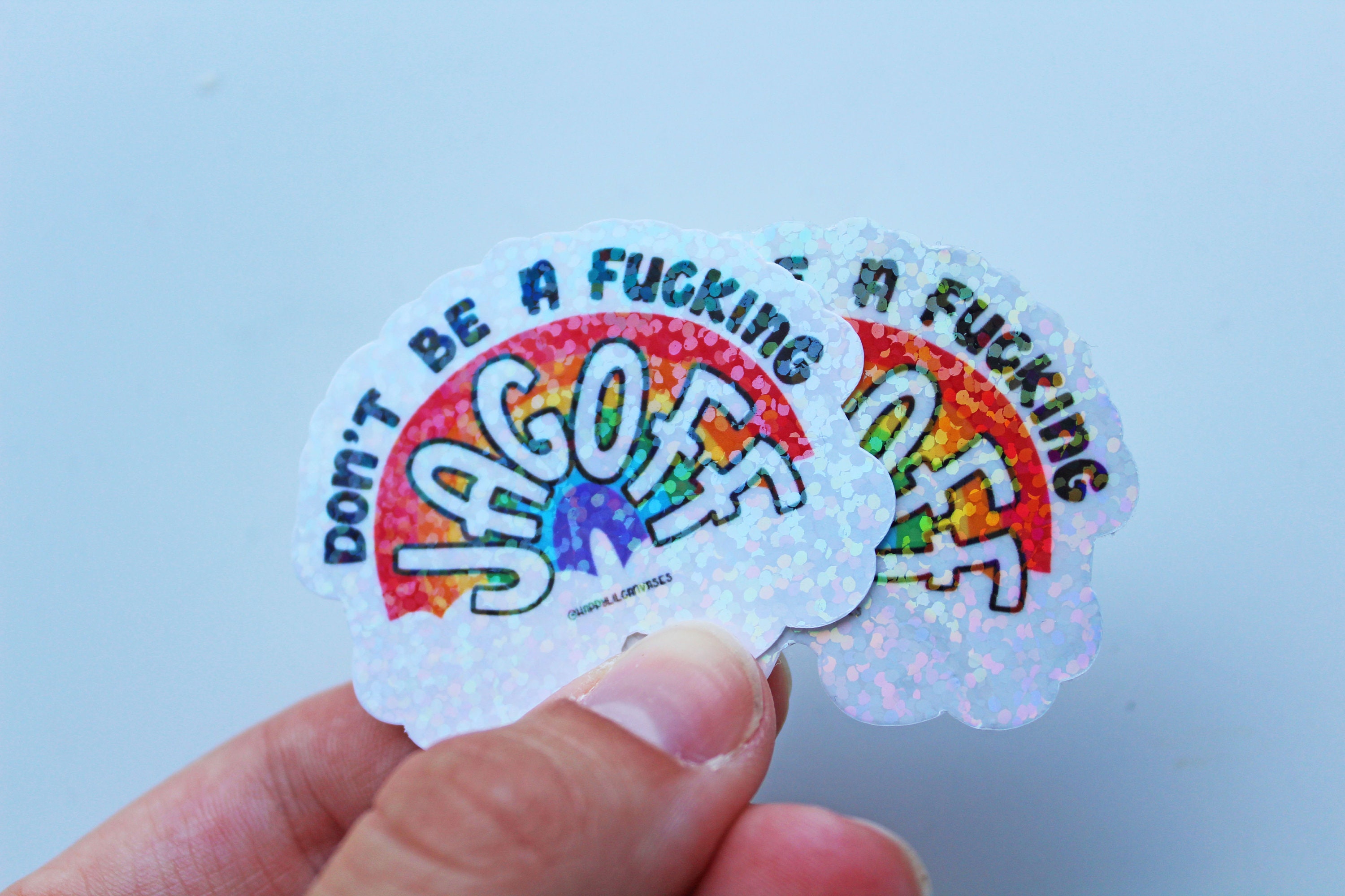 Don't Be a Fcking Jagoff Sticker Pittsburgh Gay Pride - Etsy