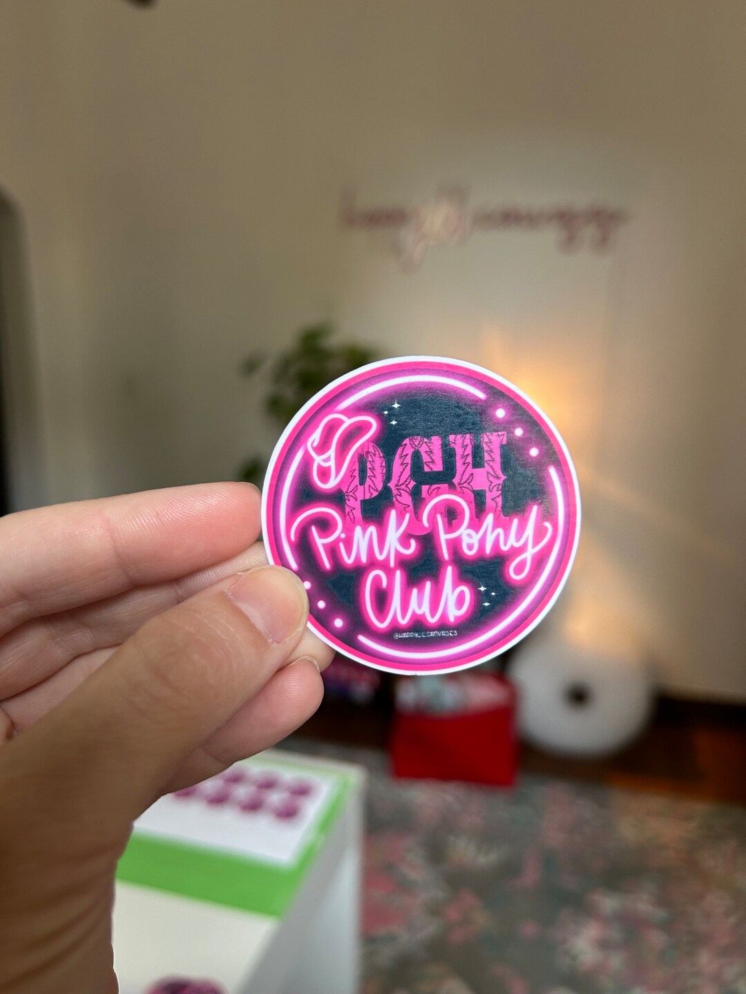 PGH Pink Pony Club Stickers, Chappell Roan Stickers, Pittsburgh Pride ...