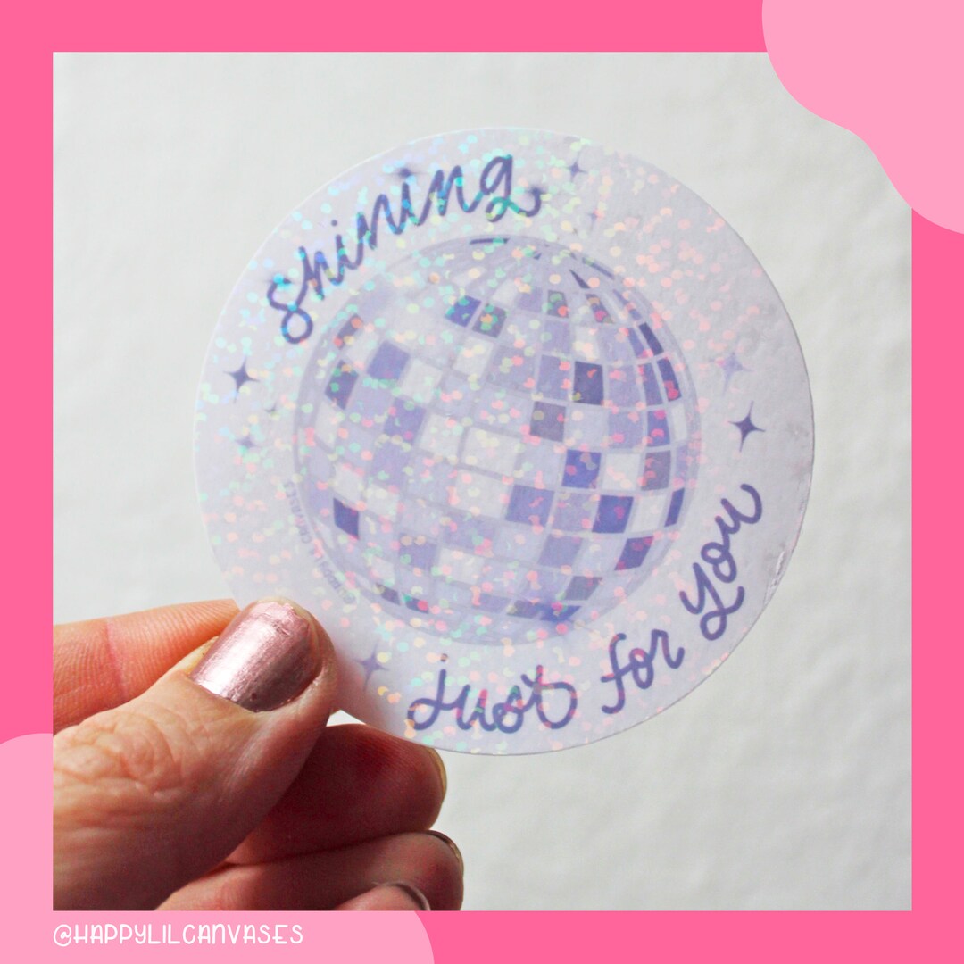 Mirrorball Stickers Folklore Era Taylor Swift Sticker - Etsy