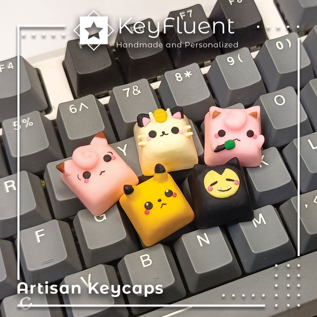 Artisan Keycap Pocket Monster Inspired - Etsy