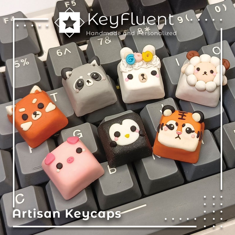 Penguin Keyboard Keys - Etsy
