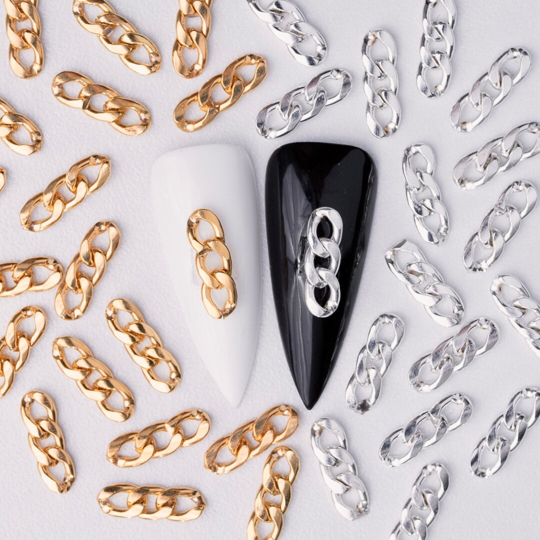 Link Chain Nail Charm - Etsy