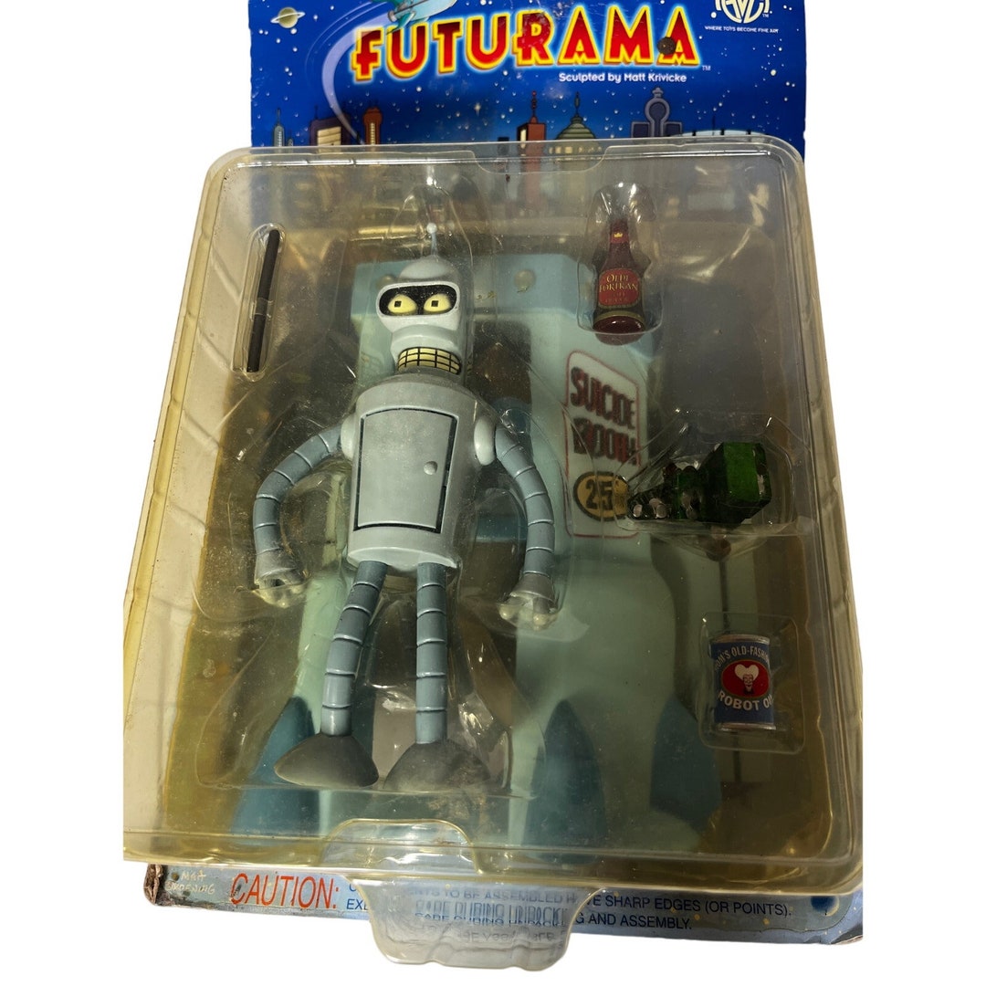 2011 Toynami Futurama Bender Action Figure - 20th Century Fox - Etsy