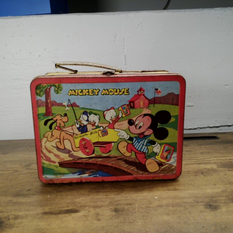 1950s Lunch Box - Etsy