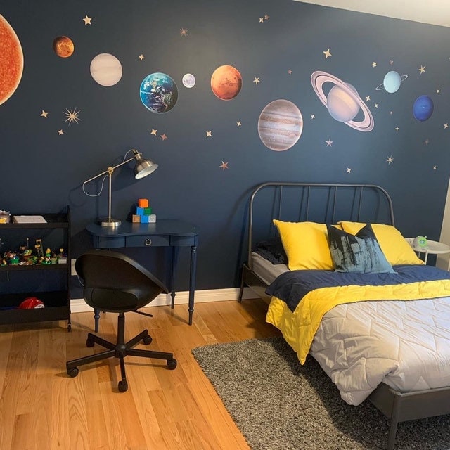 Solar System Themed Bedroom