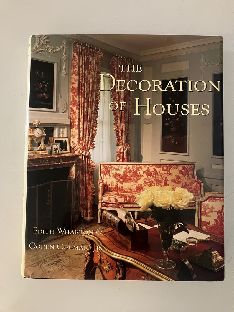 The Decoration of Houses by Edith Wharton and Ogen Codman Jr. (1978 ...