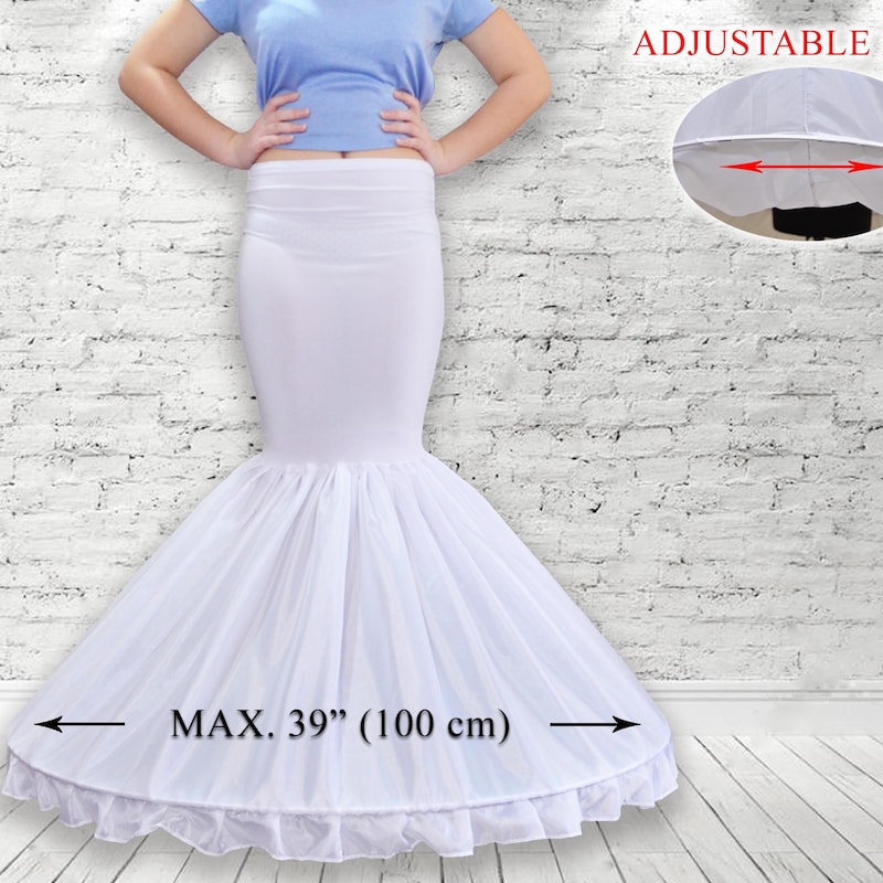 White Mermaid Petticoats - Etsy