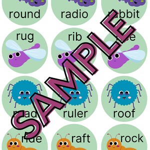 R Articulation Speech Therapy Bug Splat Game Activity School Children ...