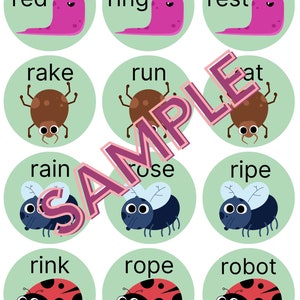 R Articulation Speech Therapy Bug Splat Game Activity - Etsy