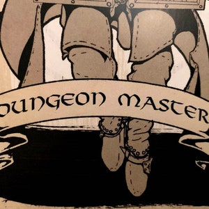 D&D Dungeon Master A6 Fine Art Postcard Print - Etsy