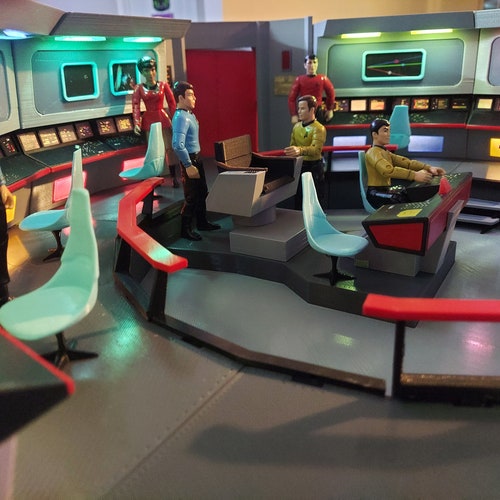 Star Trek TOS Bridge for 12 Inch Figures Qmx / EXO-6 by - Etsy Hong Kong