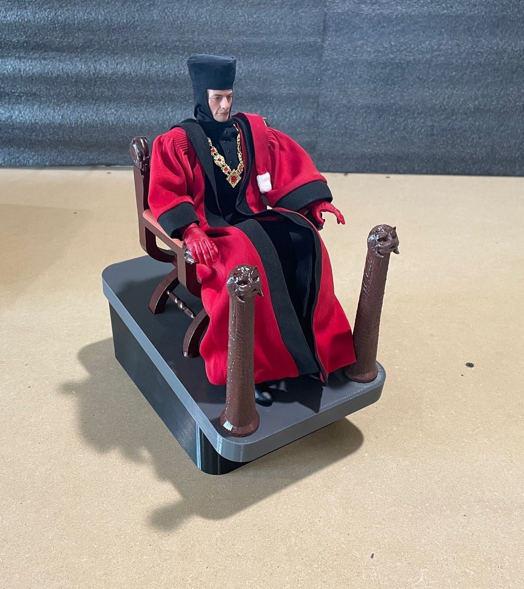 Star Trek Inspired Judge Q Chair & Platform for EXO-6 / 1:6 Scale ...