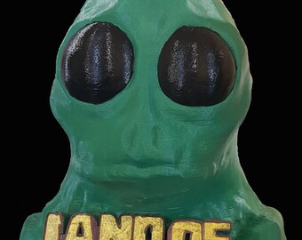 Land of the Lost Enik Sleestak Talking Life Size Museum Bust - Etsy