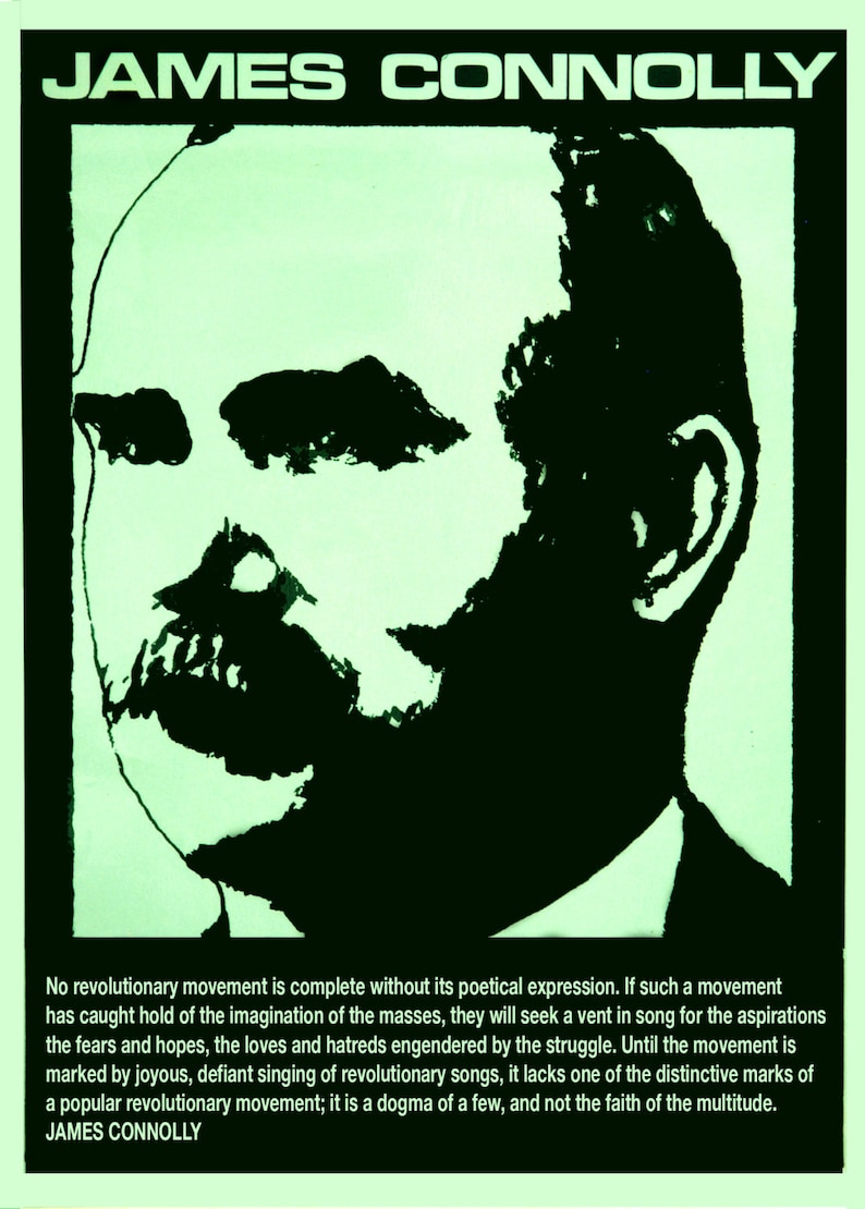 James Connolly Poster - Etsy