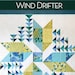 WIND DRIFTER PDF Digital Quilt Pattern by Robin Pickens in 65" + 32 ...
